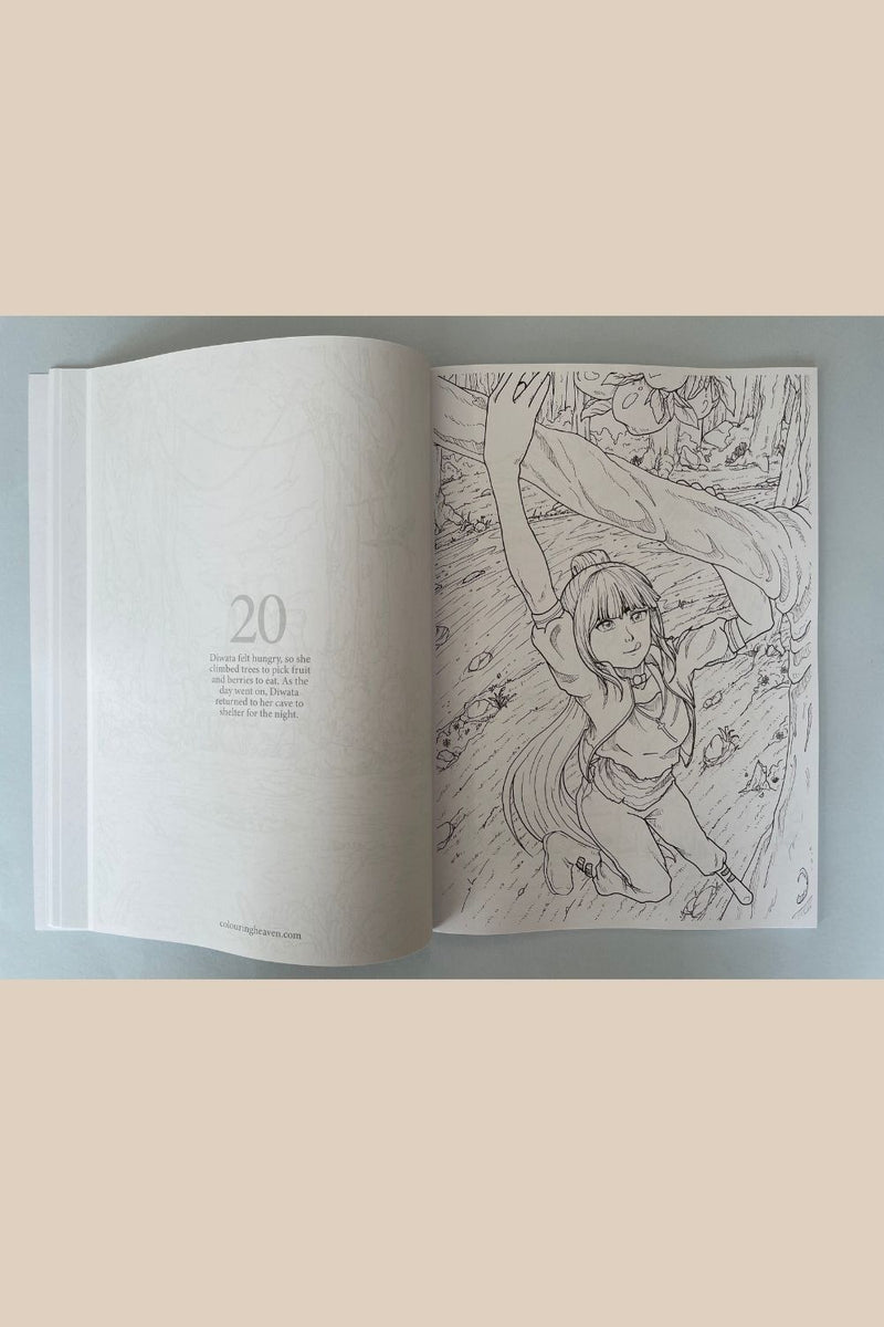 Colouring Heaven #76 Storybook Special - Pics and Ink