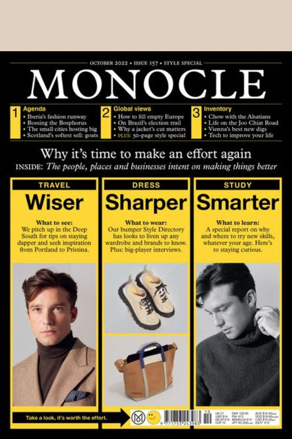 Monocle Issue 157 October 2022 - Buy online at Pics & Ink - Pics and Ink