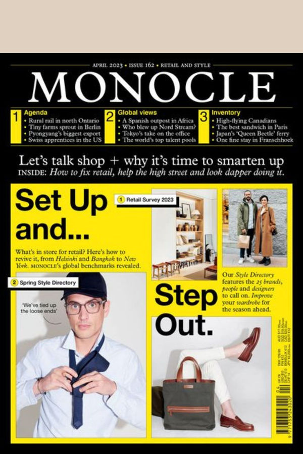Monocle Issue 162 April 2023 - Buy online at Pics & Ink - Pics and Ink