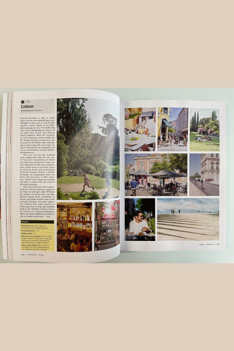 Monocle Issue 145 July/August 2021 - Pics & Ink - Pics and Ink